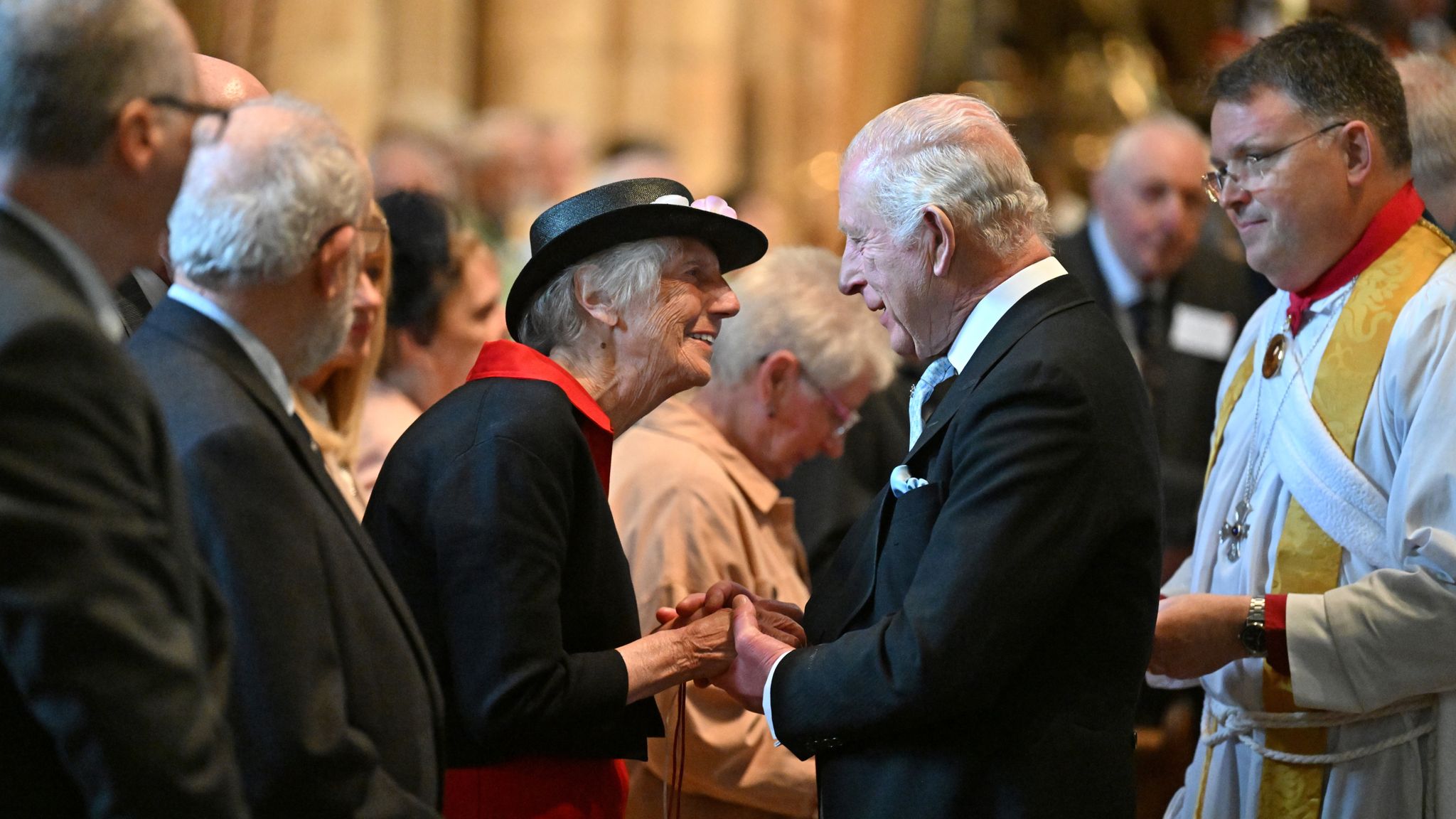 King delivers Easter message in which he says world still needs 'faith ...