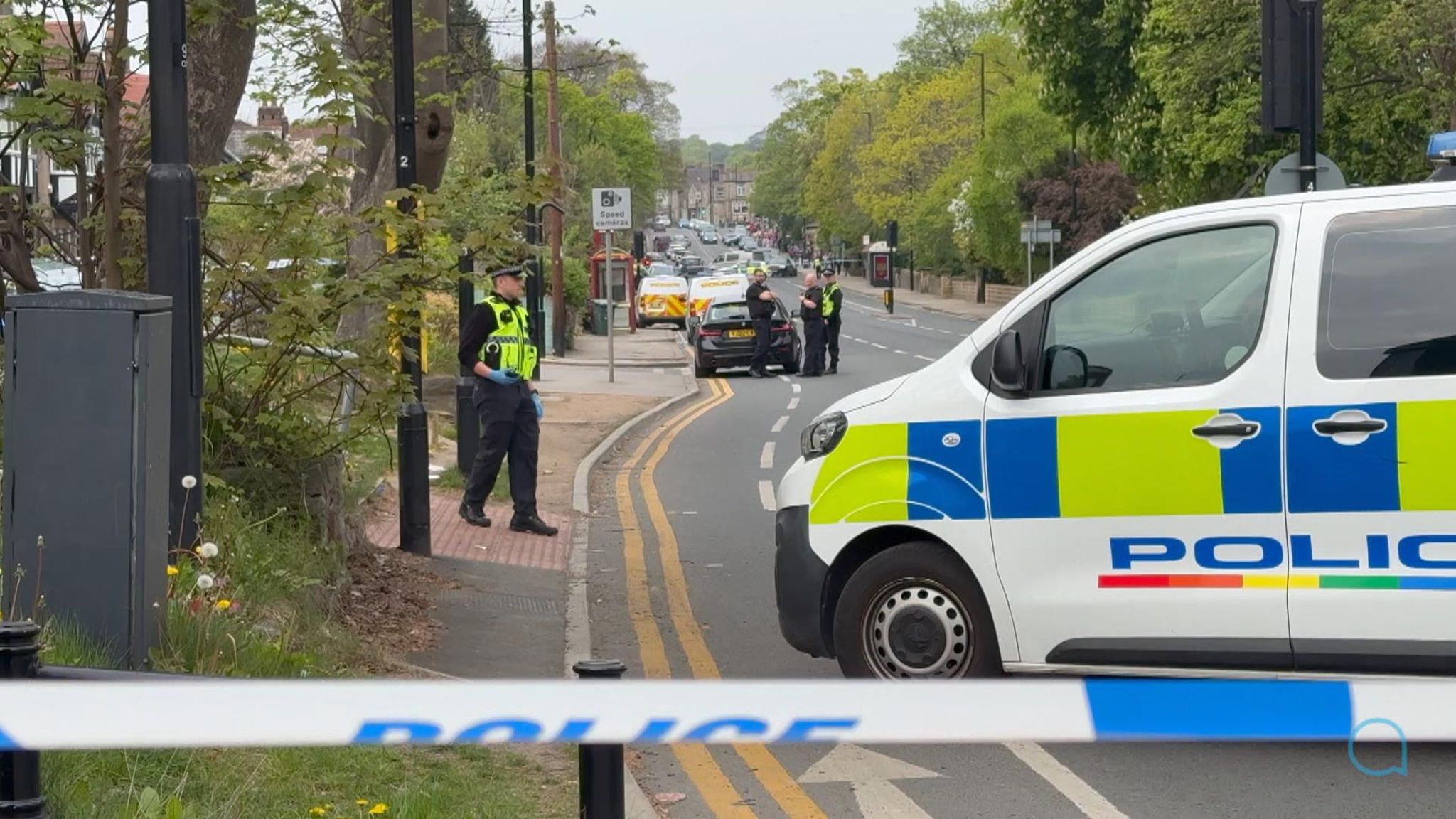 Leeds suspect 'seen with crossbow and firearm' in critical condition ...