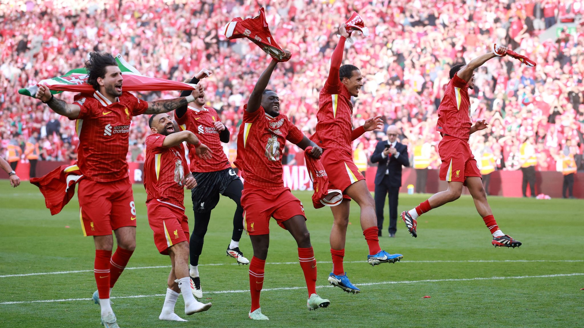 Liverpool win Premier League title to equal Man Utd's record | UK News ...