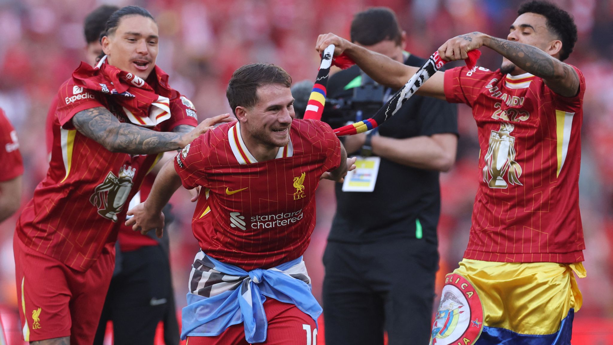 Liverpool win Premier League title to equal Man Utd's record | UK News ...