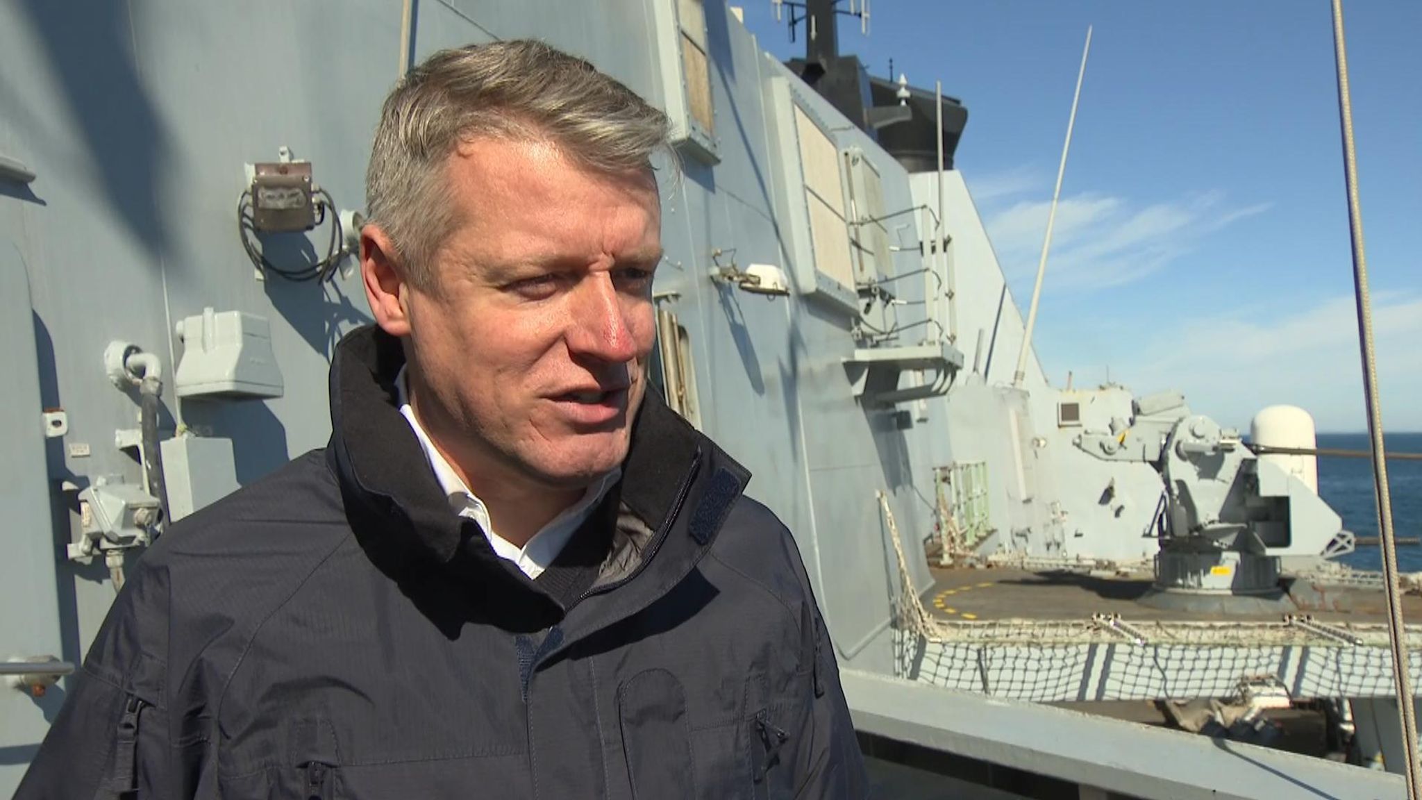 Royal Navy warship takes out air and sea drones in 'realistic' exercise ...