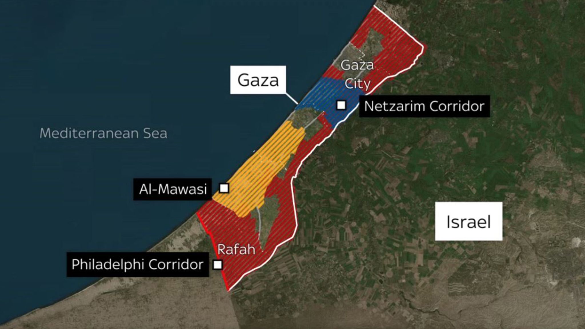 Netanyahu says Israel establishing new security corridor in Gaza to ...