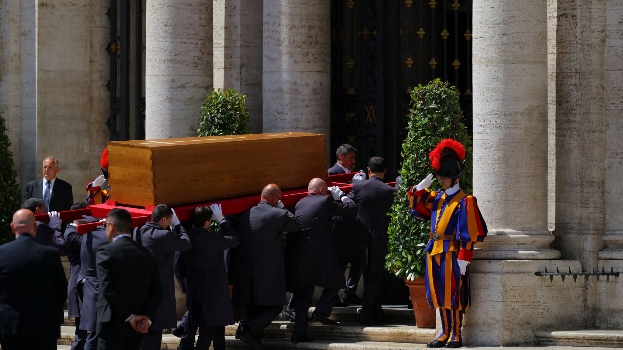 The Pope's funeral: In pictures | World News | Sky News
