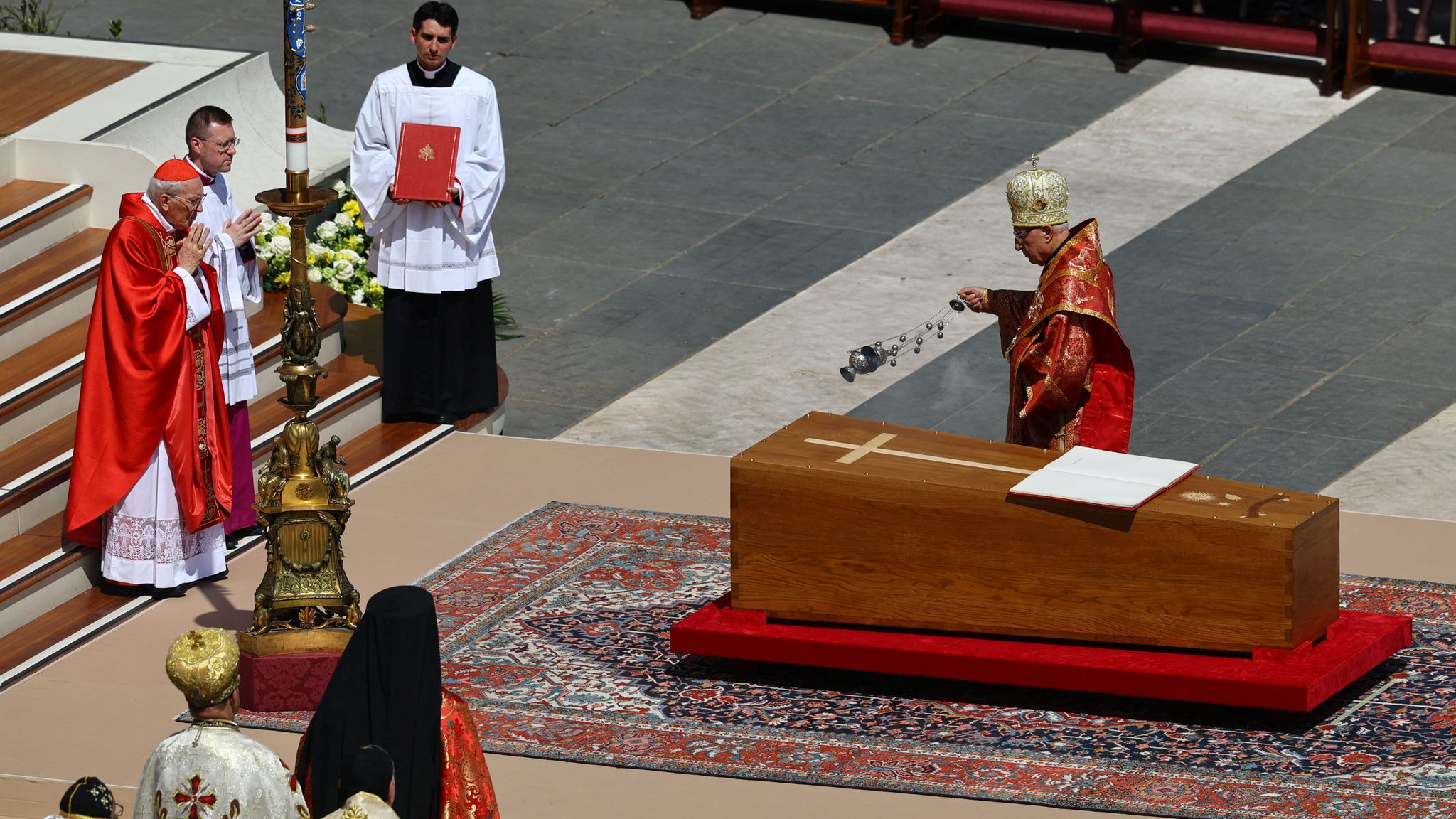 The Pope's funeral: In pictures | World News | Sky News