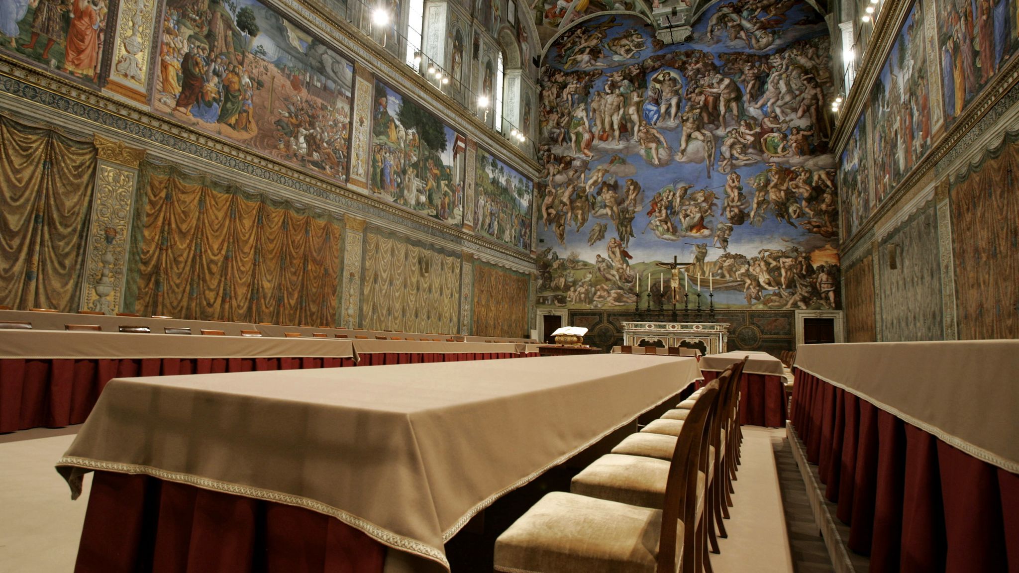 Security sweeps and secrecy oaths: How Sistine Chapel was transformed ...