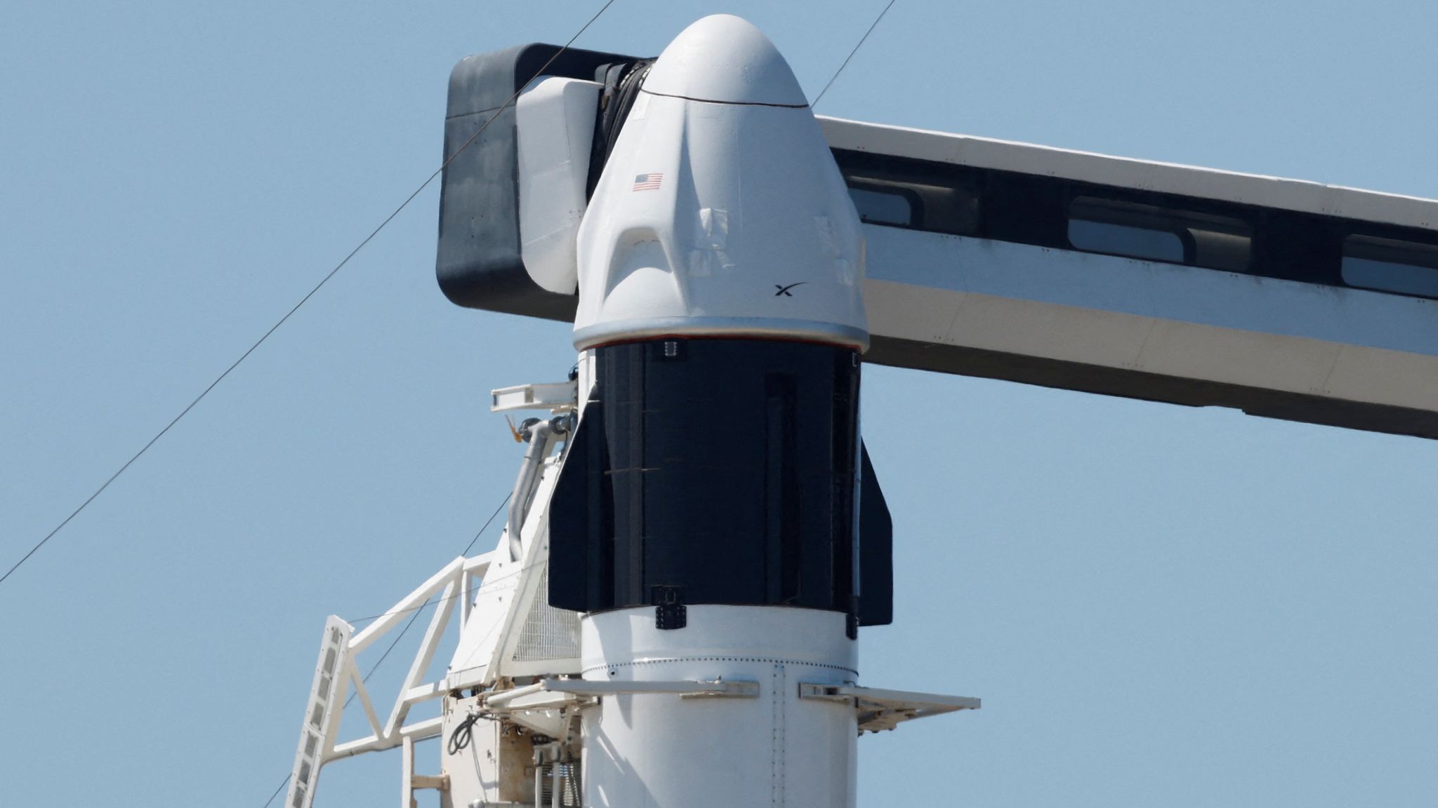 Bitcoin tycoon Chun Wang blasts off on polar SpaceX flight to achieve world first | Science ...