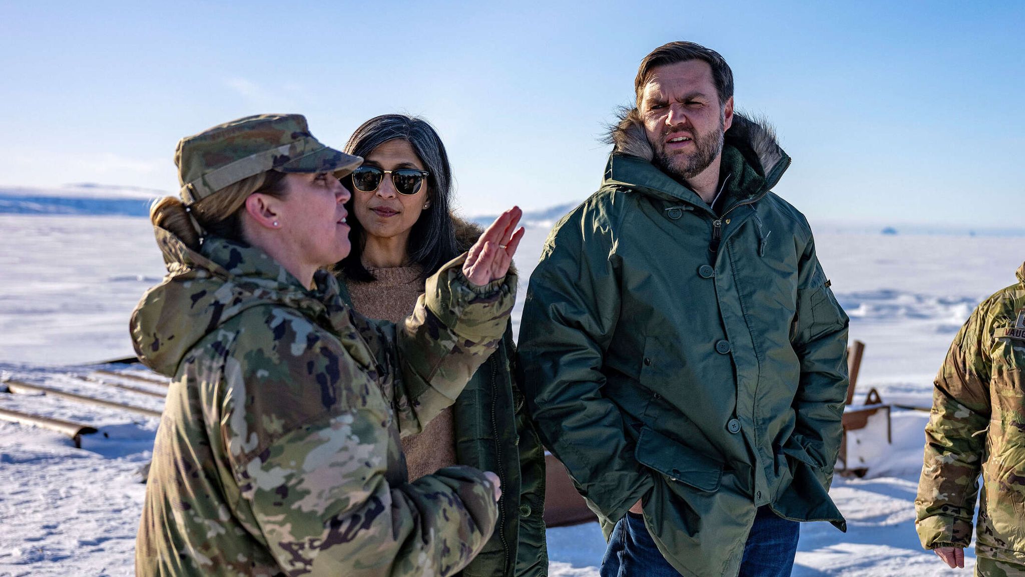 Head of US base in Greenland, Colonel Susan Meyers, sacked after criticising JD Vance's remarks ...