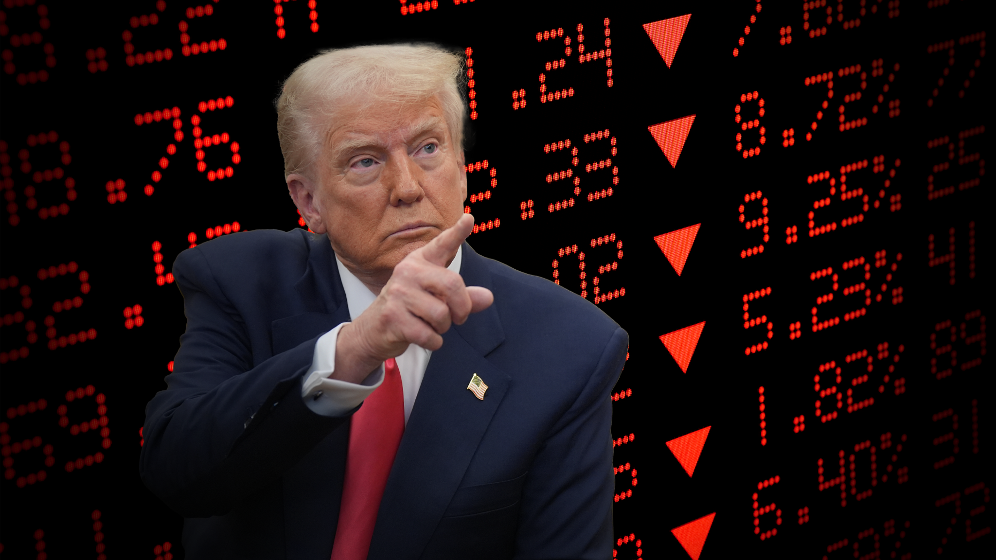 How tariffs sparked turmoil on the stock markets, in three charts ...