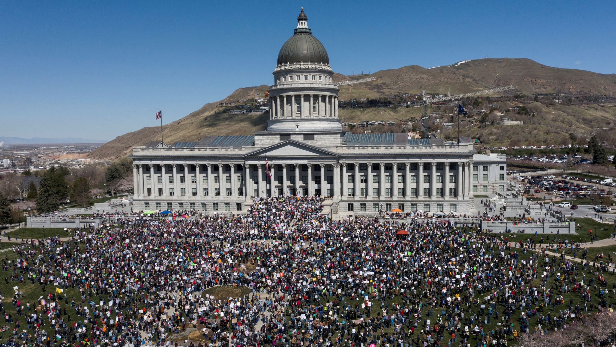 Thousands protest against Donald Trump and Elon Musk at rallies in all ...