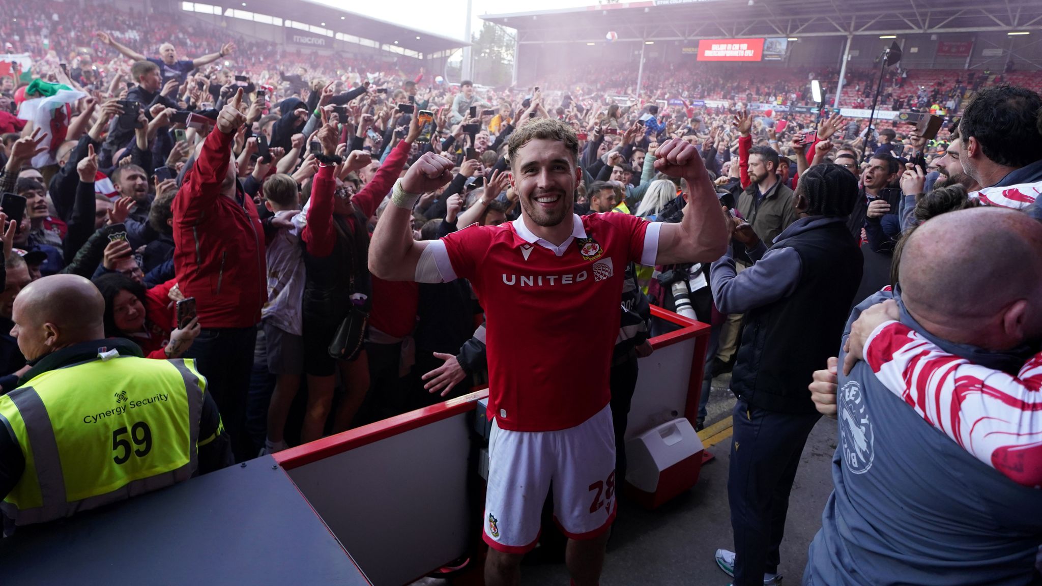 Wrexham promoted for third season in a row under Ryan Reynolds and Rob ...