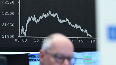 Stock markets slump for second day running after Trump announces ...