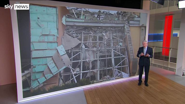 Sky's Ivor Bennett reports from Moscow region in the wake of large ...