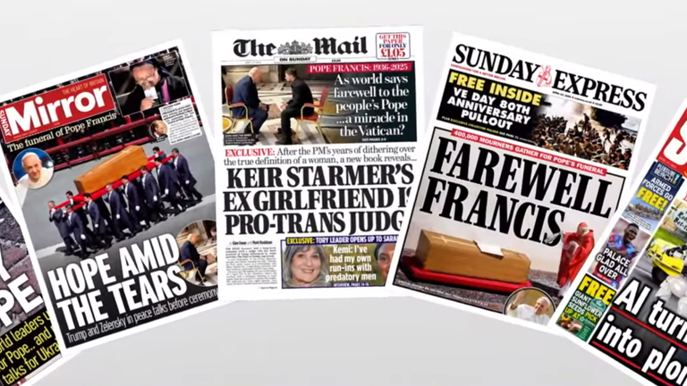 Press Preview: Wednesday's front pages | UK News | Sky News