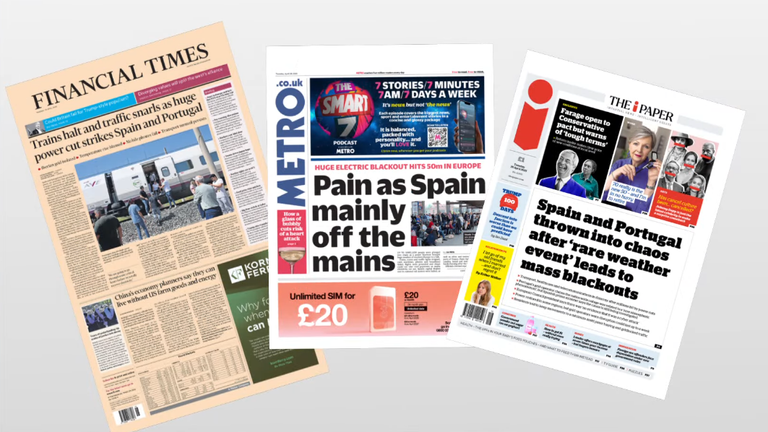 Press Preview: Sunday's front pages | News UK Video News | Sky News