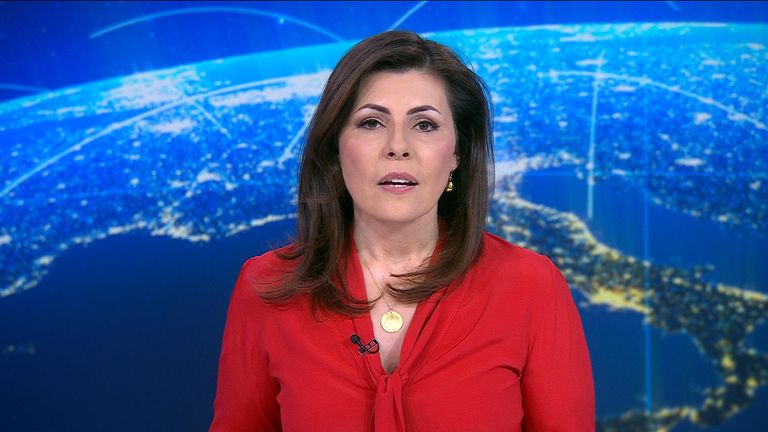 Rooftop pool water spills down side of skyscraper during earthquake in ...