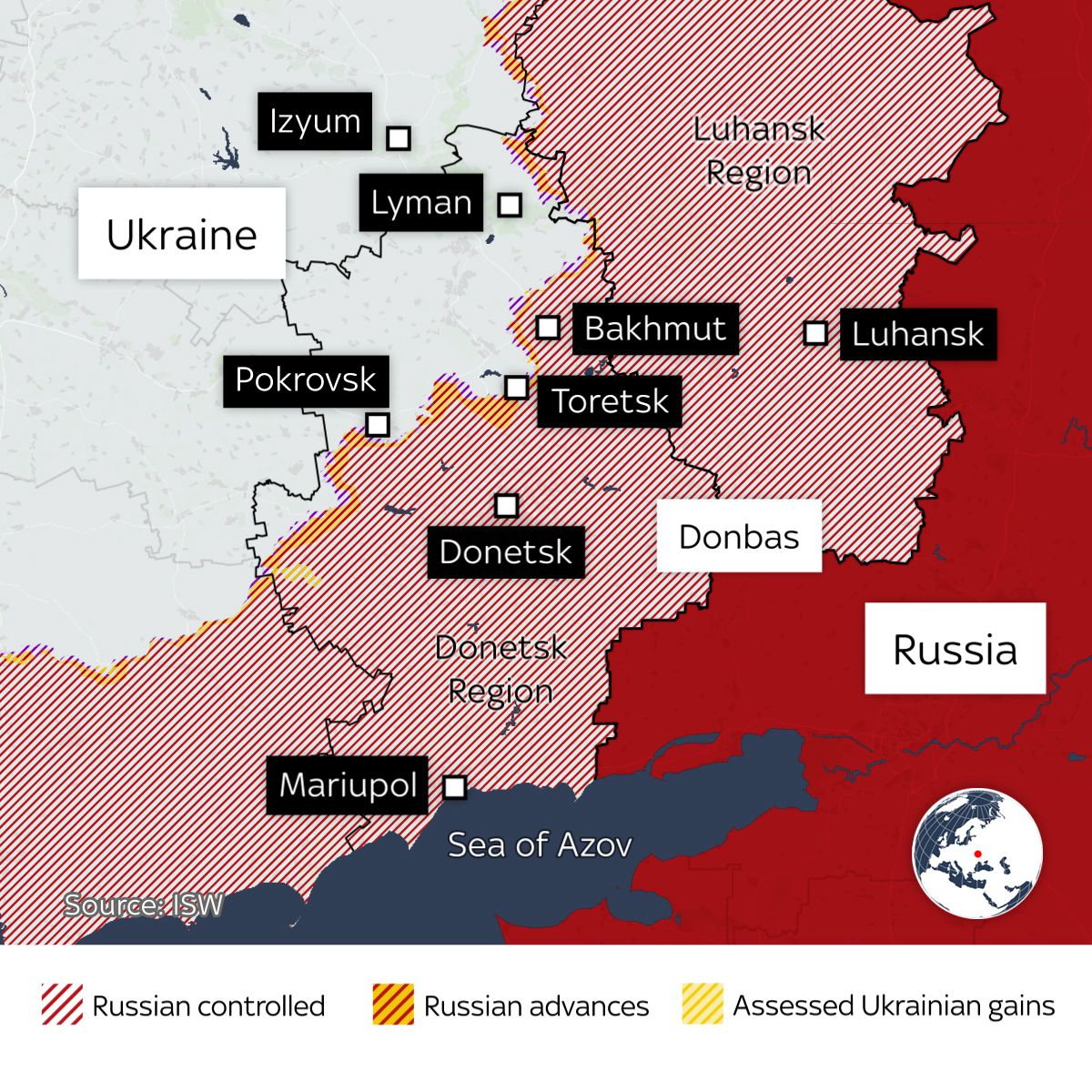 Girl, 9, killed in Russian missile attack - as Moscow continues advance on Ukrainian territory ...