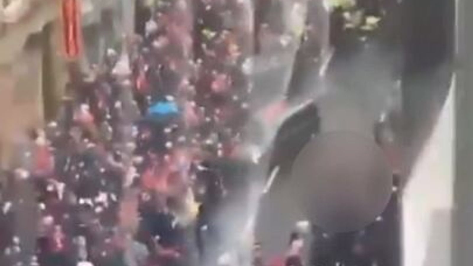 Celebration to chaos: How the Liverpool crash unfolded | UK News | Sky News