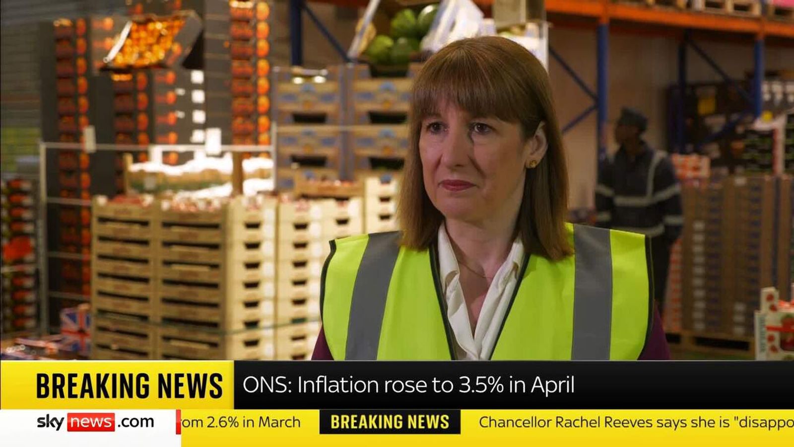 'The numbers today are clearly disappointing' says Rachel Reeves over ...