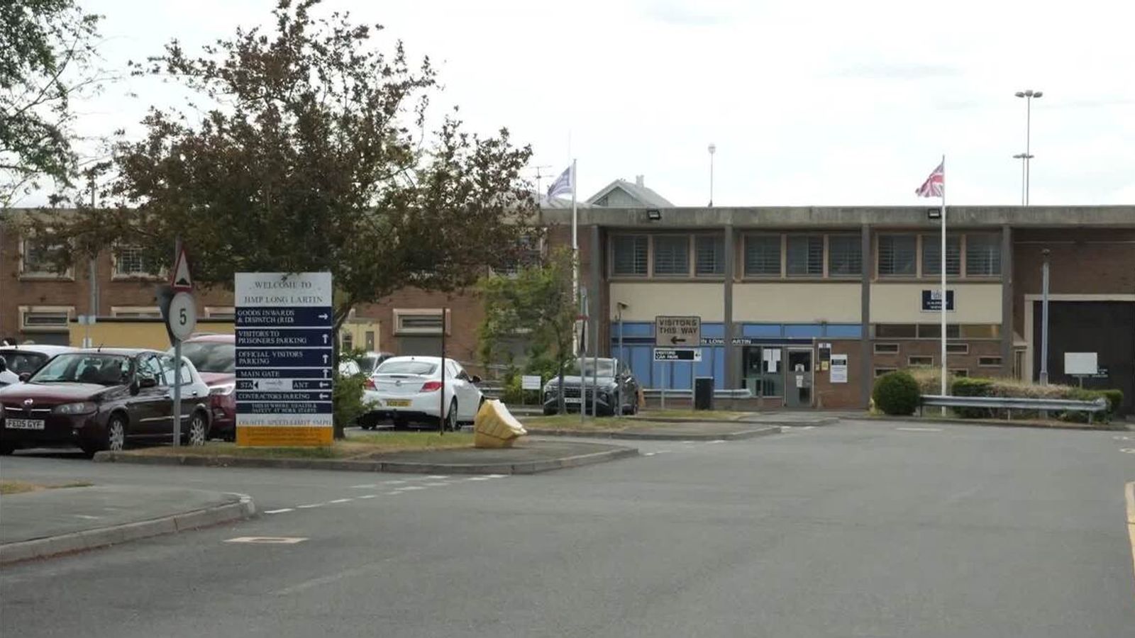 Prison officer stabbed at HMP Long Lartin 'with knife brought in from ...