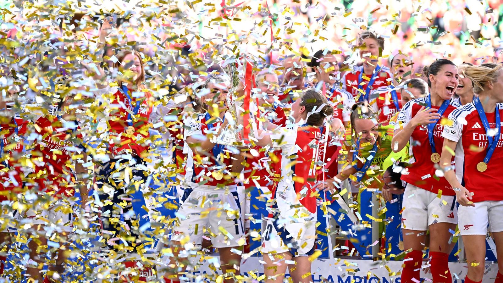 Arsenal win Women's Champions League with victory over Barcelona | UK ...