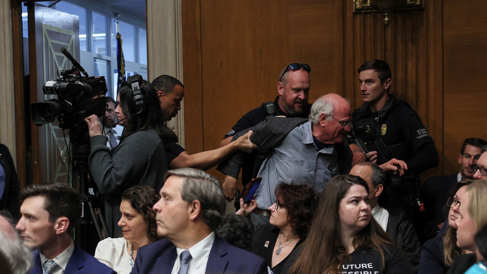 Ben & Jerry's co-founder arrested after US Capitol Gaza protest | US ...