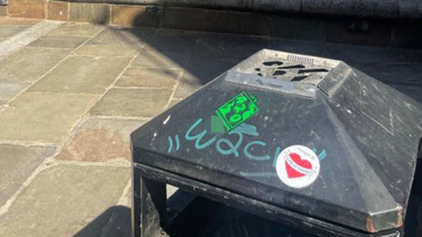 The online drug trade behind QR code stickers plastered on streets ...