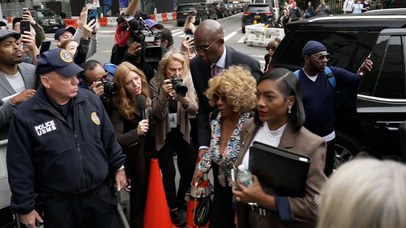 Outside court as Sean 'Diddy' Combs trial continues | News UK Video ...