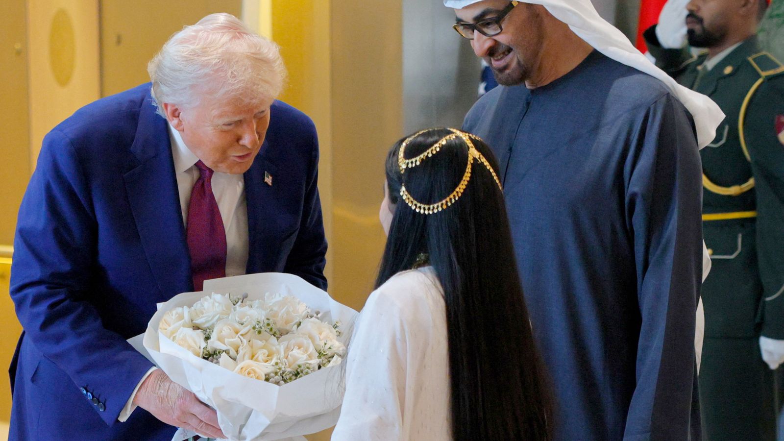 Trump live: President arrives in UAE - after singling out France with ...