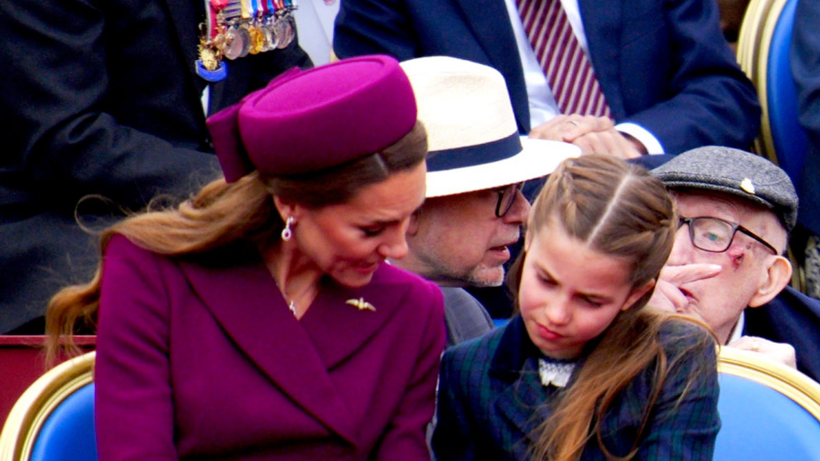 Royal family watch VE Day parade | News UK Video News | Sky News