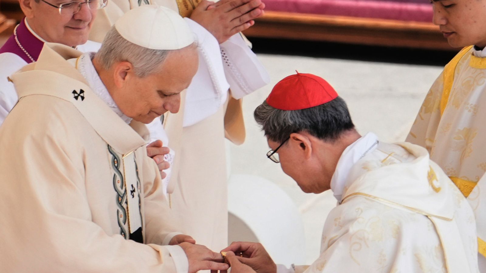 Pope Leo's hug with brother shows how his life has changed forever ...