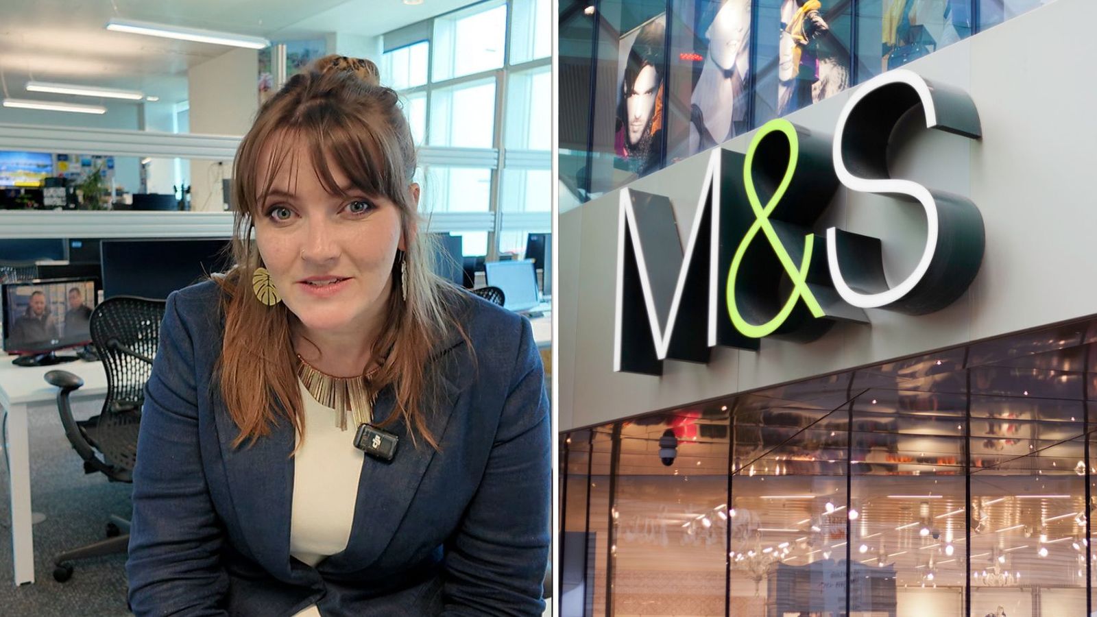 Sky's Mickey Carroll explains what's happening at M&S | UK News | Sky News