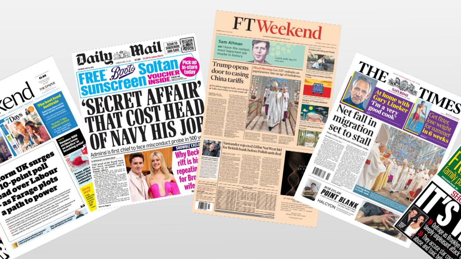 Press Preview: Saturday's front pages | News UK Video News | Sky News