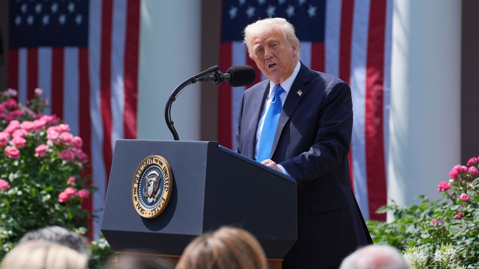 Donald Trump delivering West Point commencement speech | News UK Video ...