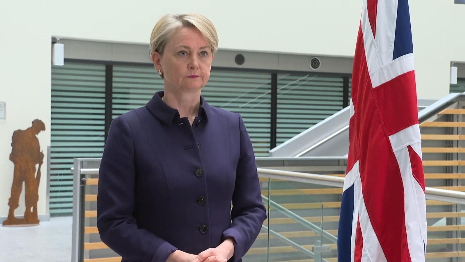 Yvette Cooper thanks officers after 'major' counter-terrorism ...