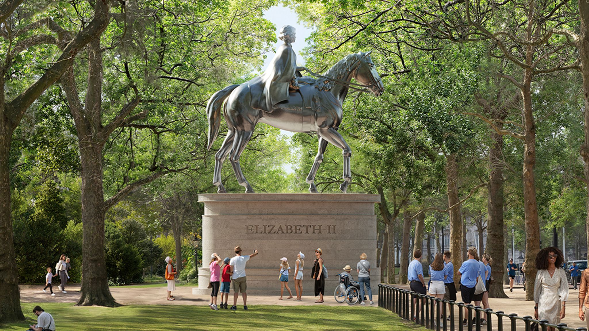 First look at final five designs shortlisted for Queen Elizabeth II ...