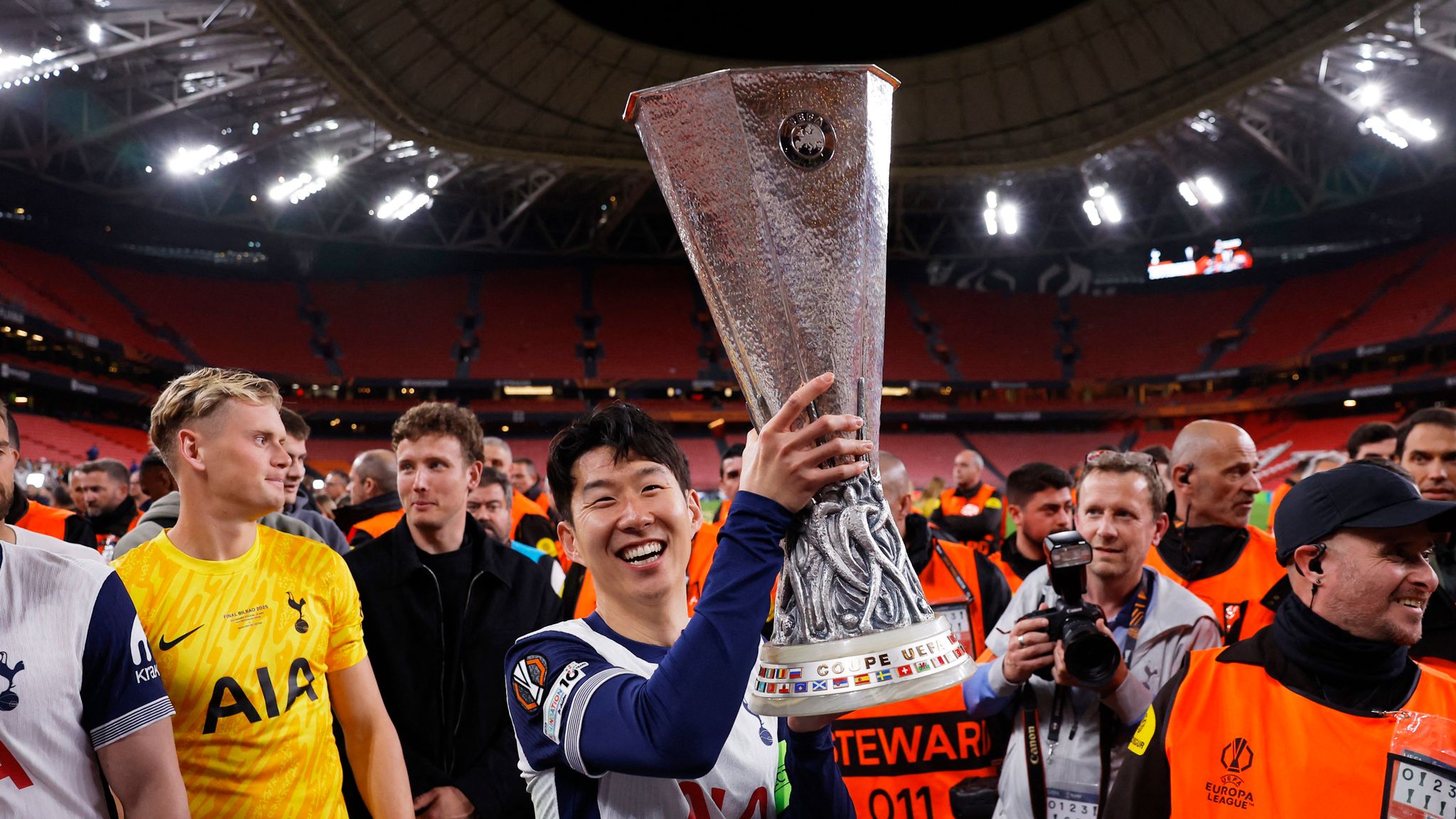 Europa League final: Victory for Spurs and vindication for Ange ...