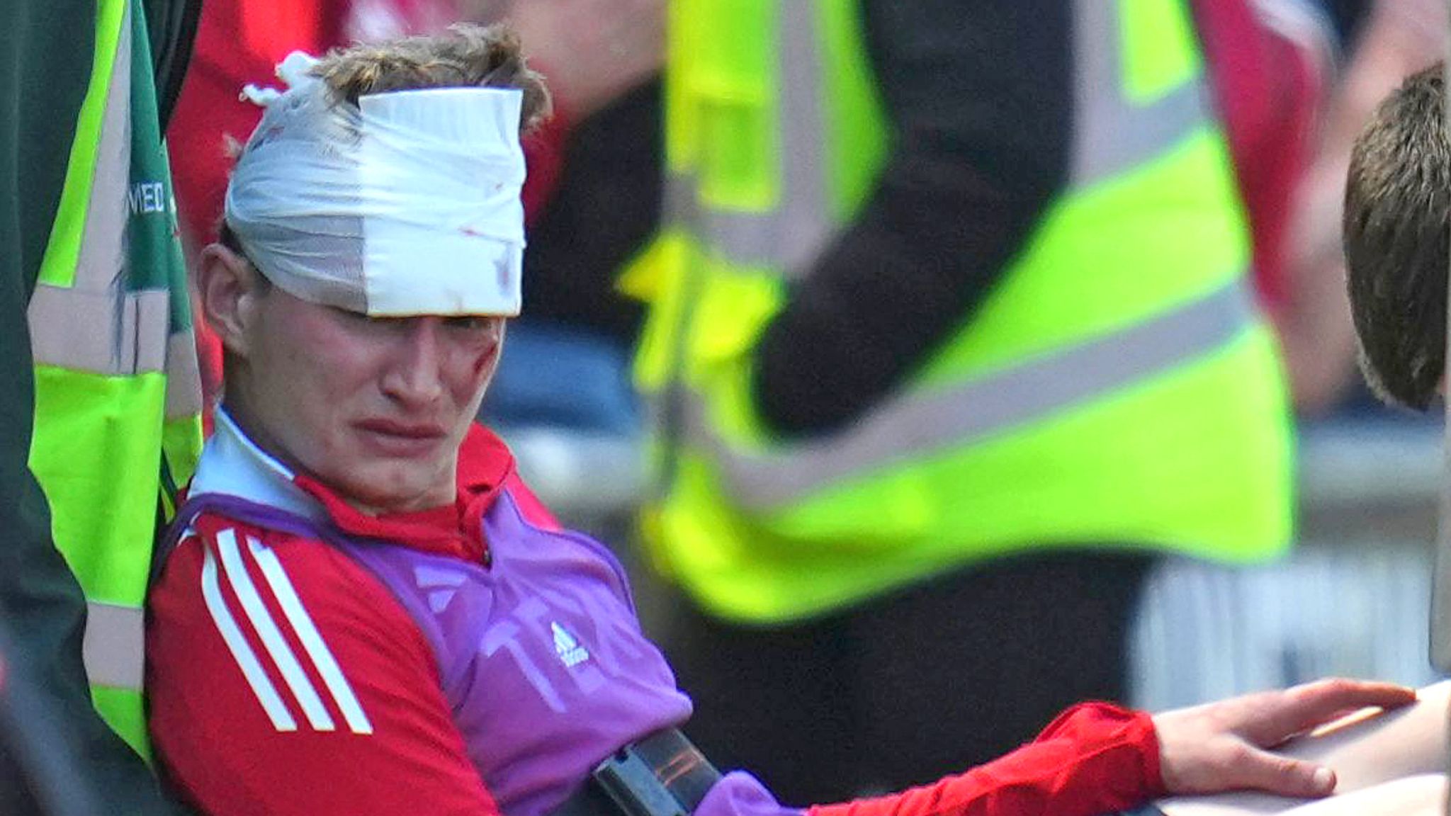 Man in court after Aberdeen footballer Jack MacKenzie hit by seat ...