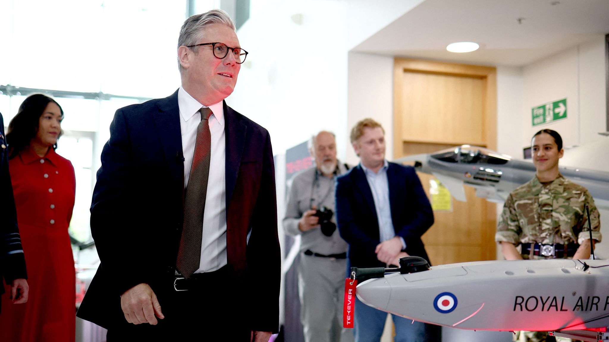 Sir Keir Starmer hails new British 'StormShroud' drones coming into ...