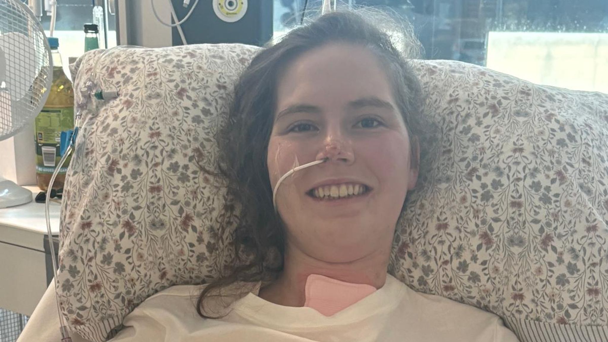 Student, 23, who lost all four limbs to sepsis calls on people to get ...