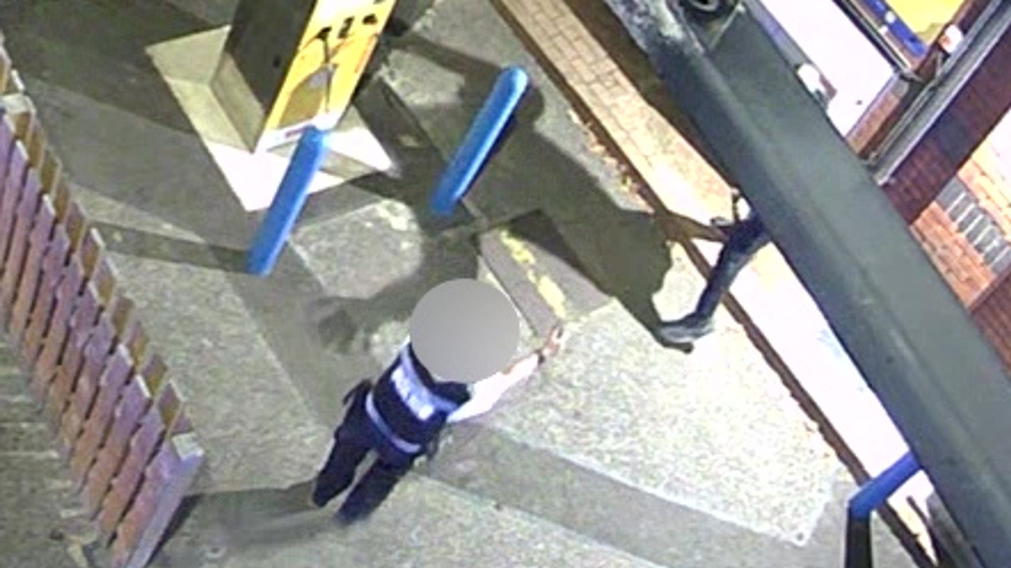 CCTV footage shows Sex Education actor pepper sprayed by police - as ...