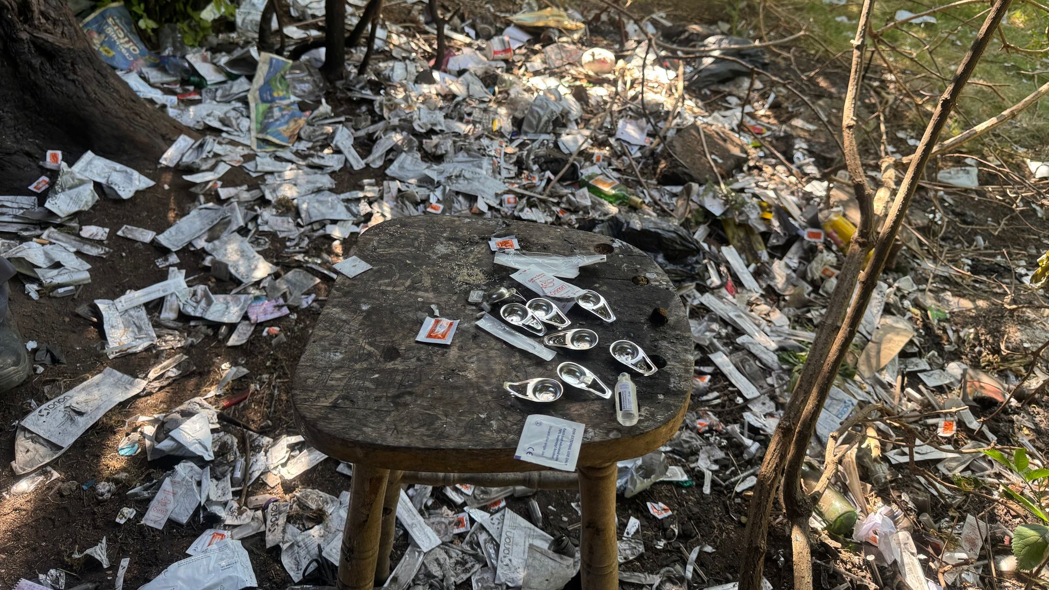 Glasgow City Council mobilises digger to clean up drugs den near UK's ...