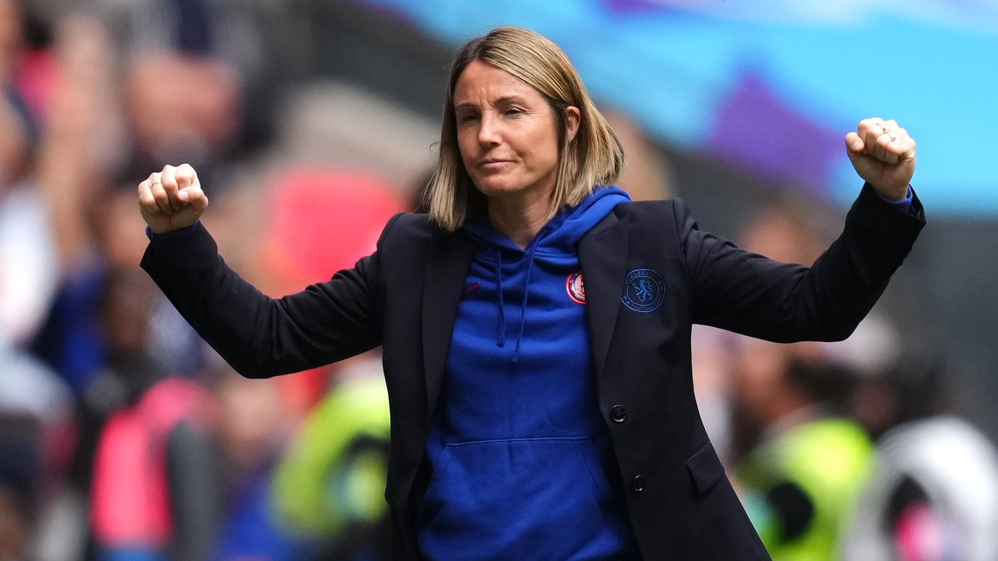 Chelsea beat holders Manchester United 3-0 to win Women's FA Cup Final ...