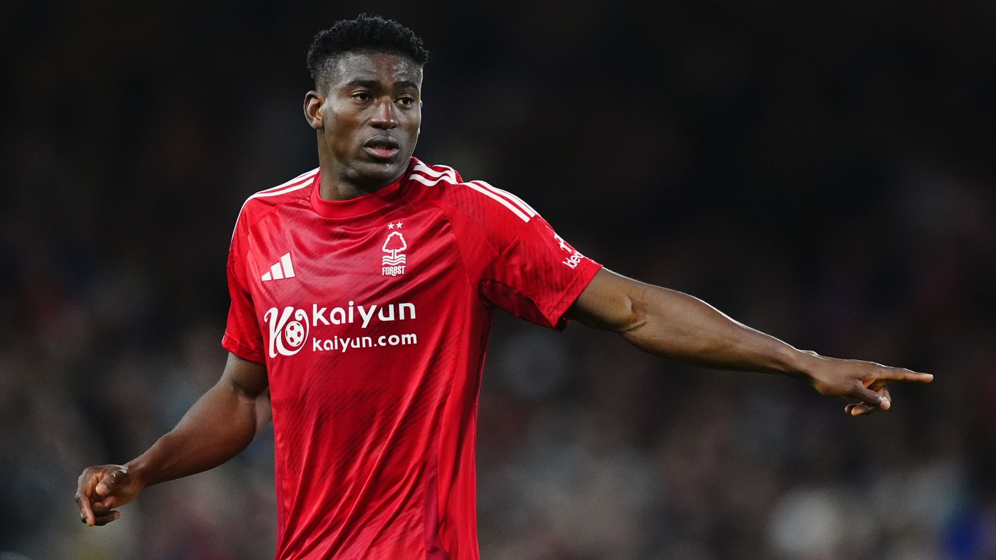 Nottingham Forest striker Taiwo Awoniyi in induced coma after surgery ...