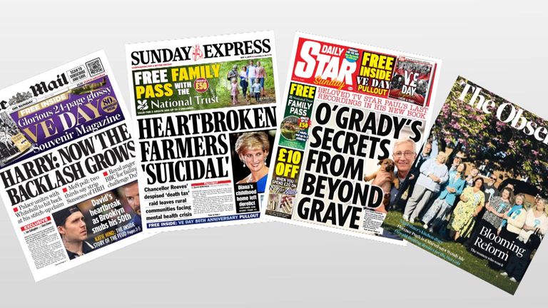 Press Preview: Sunday's front pages | News UK Video News | Sky News