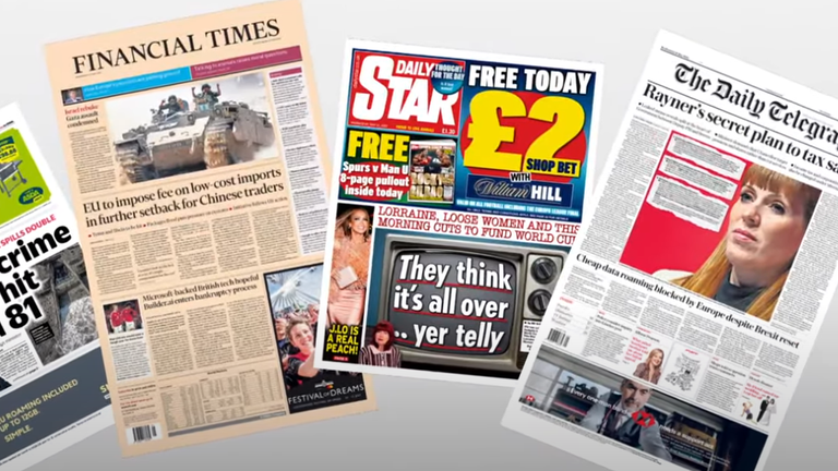 Sky wins broadcast rights for Premier League for 2025/26 season | News UK Video News | Sky News