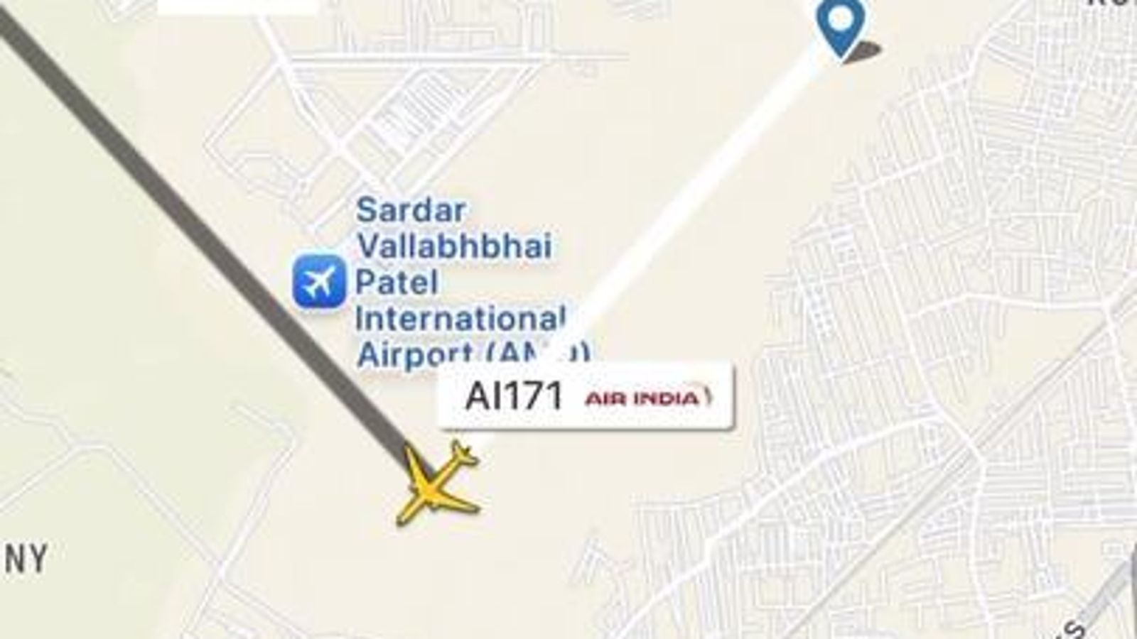 Watch: Flight route shows Air India plane crashed shortly after take ...