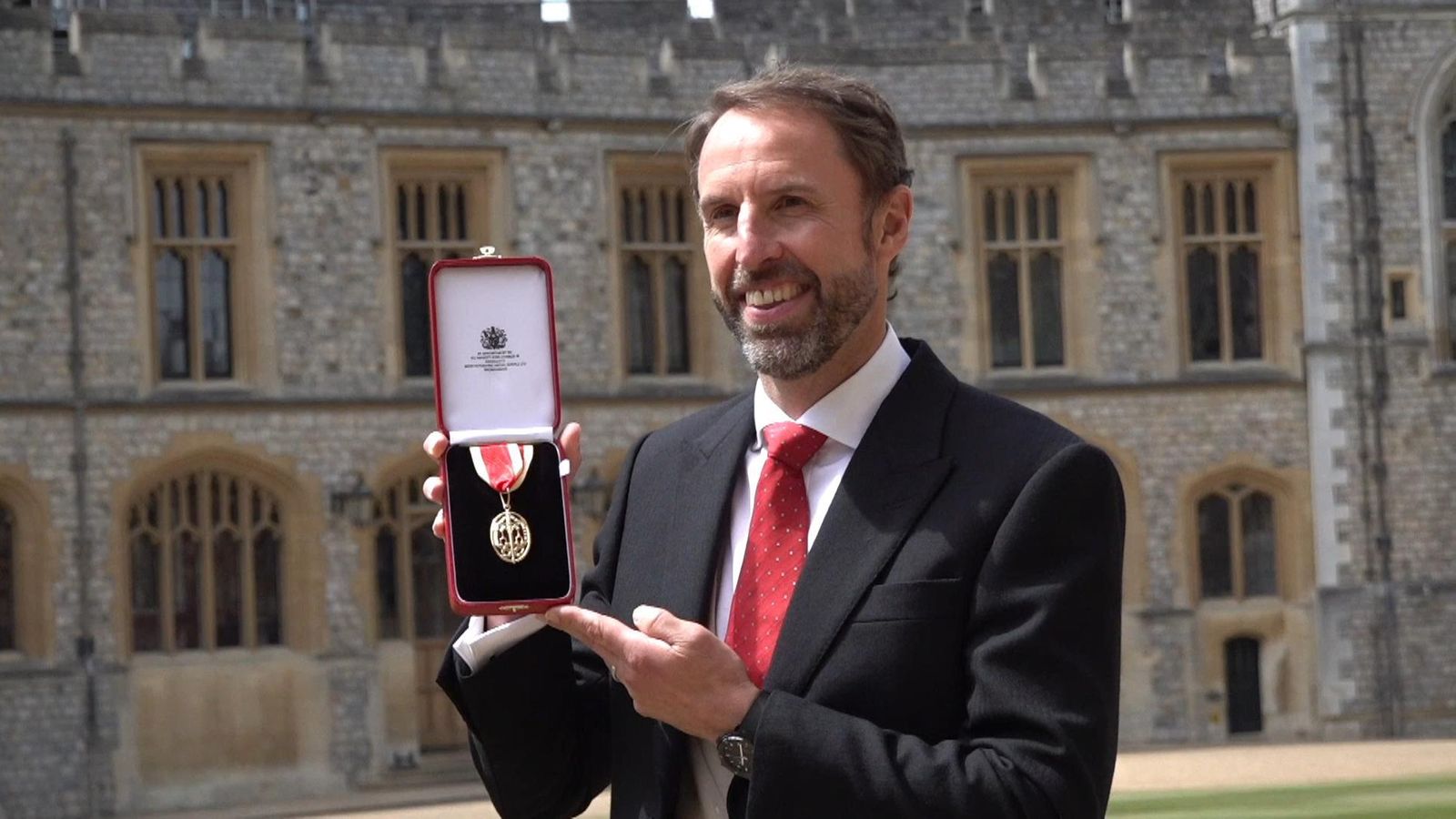 Sir Gareth Southgate said he was more emotional than he thought after ...