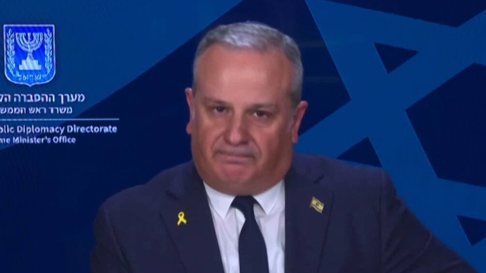 Israeli spokesman challenged on mass starvation in Gaza | News UK Video ...