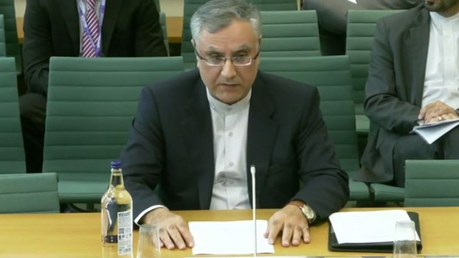 Watch live as Iranian ambassador to UK appears before MPs | News UK ...