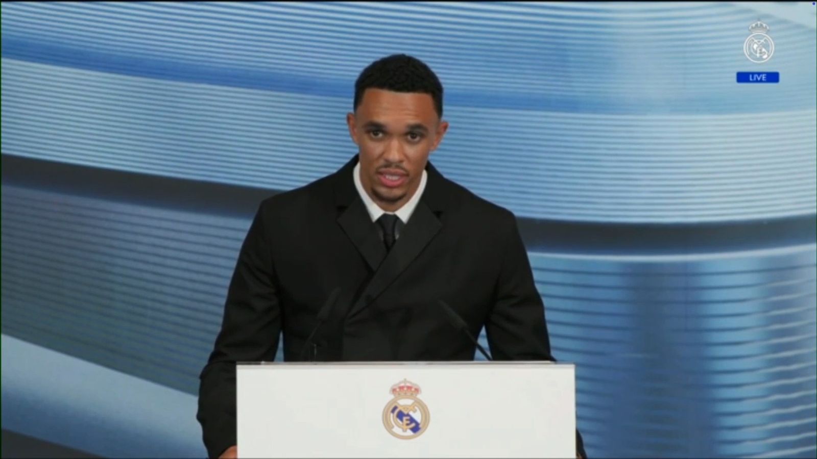 Trent Alexander-Arnold delivers Real Madrid welcome speech in Spanish ...